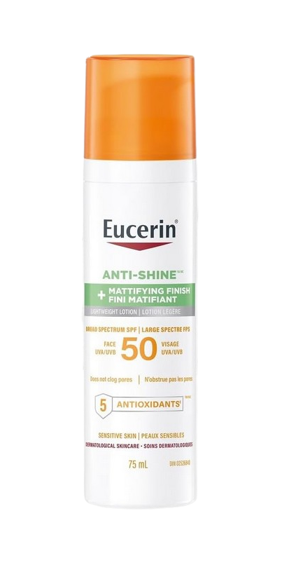 Buy Eucerin Sun Anti-Shine Control Face Sunscreen SPF 50 at Well.ca ...