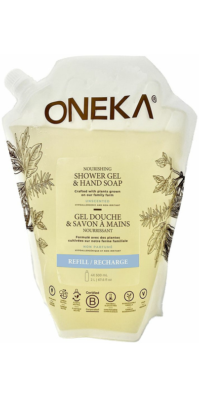 Buy Oneka Shower Gel & Hand Soap Refill Unscented at Well.ca | Free ...