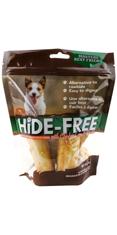 Achetez Masters Best Friend Hide-Free Roll Dog Chew Pack avec du poulet ...