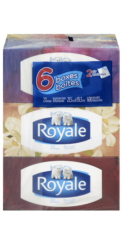 Buy Royale 2-Ply Facial Tissues at Well.ca | Free Shipping $35+ in Canada