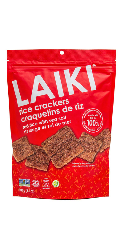 Buy Laiki Red Rice Crackers with Sea Salt at Well.ca | Free Shipping ...