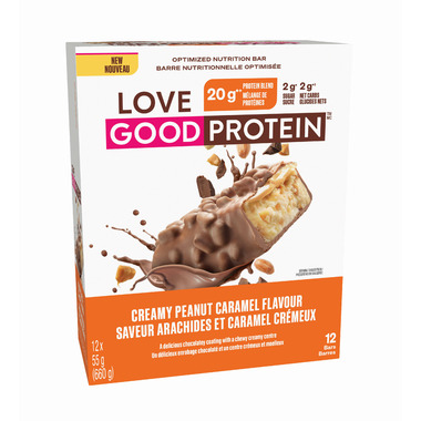 Buy Love Good Fats Protein Bar Creamy Peanut Caramel at Well.ca | Free ...