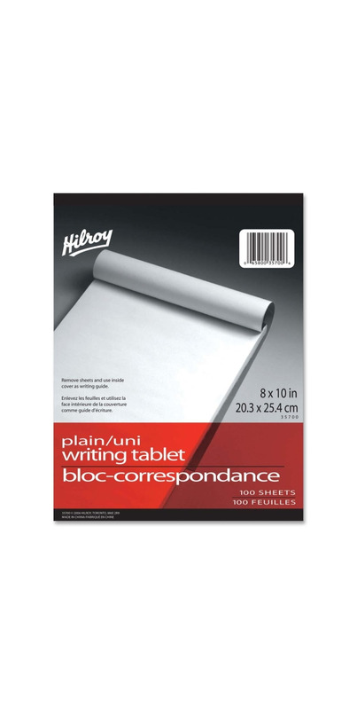 Buy Hilroy Social Stationery 8x10 Writing Tablets at Well.ca | Free ...