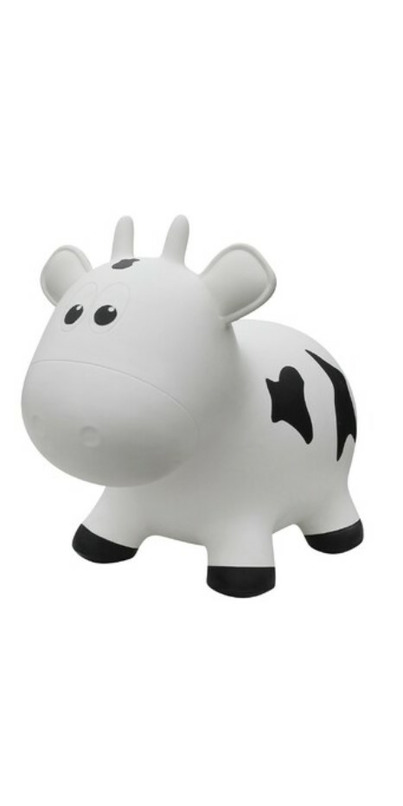Buy Farm Hoppers Inflatable Bouncing Cow White at Well.ca | Free ...