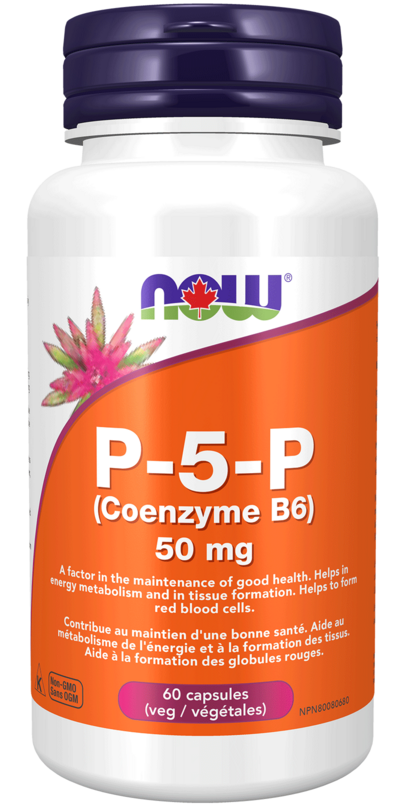 Buy NOW Foods P-5-P Coenzyme-B6 50mg at Well.ca | Free Shipping $35+ in ...