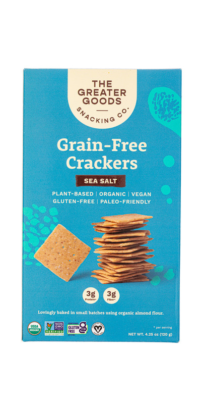 Buy The Greater Goods Grain-Free Sea Salt Crackers at Well.ca | Free ...