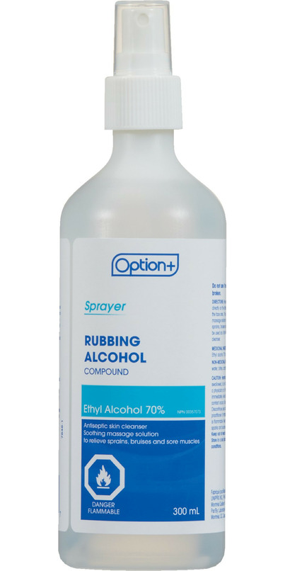 Buy Option+ Rubbing Alcohol Spray at Well.ca | Free Shipping $35+ in Canada