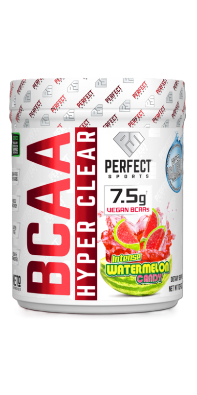 Buy Perfect Sports BCAA Hyper Clear Drink Intense Mix Watermelon Candy ...