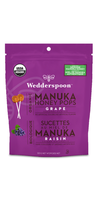 Buy Wedderspoon Organic Manuka Honey Pops Grape at Well.ca | Free ...