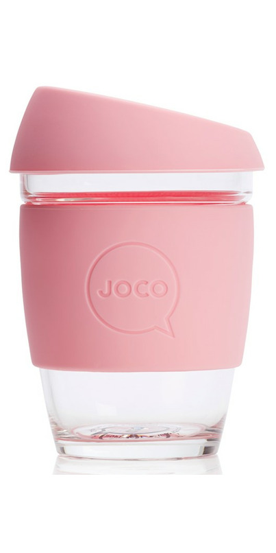 Buy JOCO Glass Reusable Coffee Cup in Strawberry Pink at Well.ca | Free ...