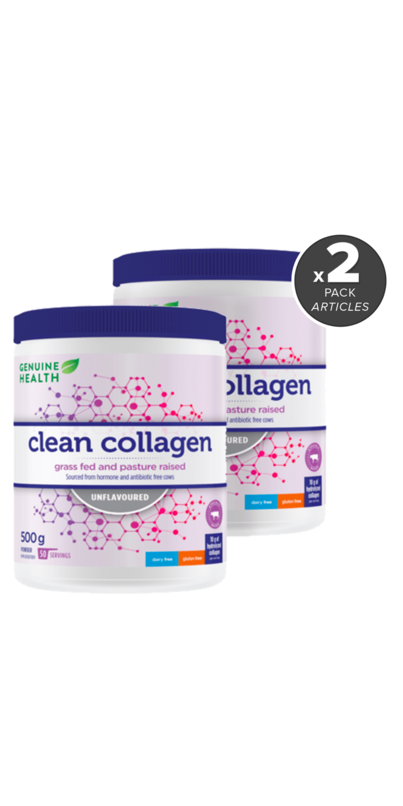 Buy Genuine Health Bovine Clean Collagen Powder Unflavored Bundle at ...