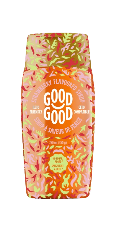 Acheter du sirop à saveur de fraise Good Good à Well.ca | Livraison ...