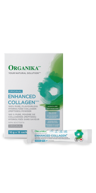 Buy Organika Enhanced Collagen Protein Powder Sticks at Well.ca | Free ...