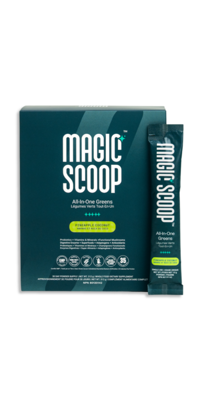Buy Magic Scoop All-In-One Greens Pineapple Coconut 30 Day Pack at Well ...