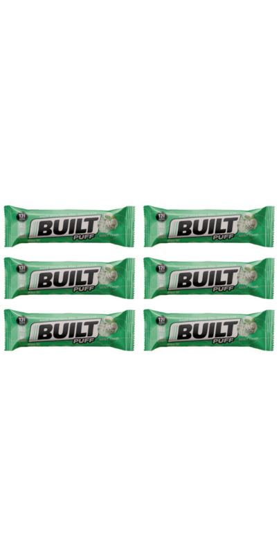 Achetez le lot de barres protéinées Built Bar Puff Mint Chip chez Well ...