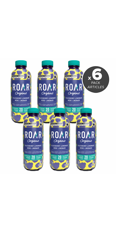 Buy ROAR Organic Blackberry Lemonade Organic Electrolyte Infusion ...