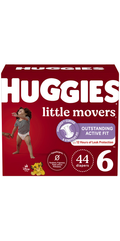 Buy Huggies Little Movers Baby Diapers at Well.ca | Free Shipping $35 ...