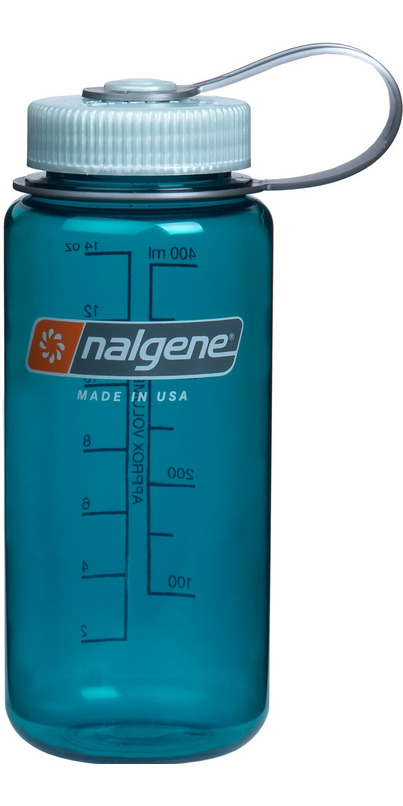 Buy Nalgene 16 Ounce Wide Mouth Bottle Trout Green with Iridescent Cap ...