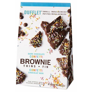 Buy Dufflet Dark Chocolate Birthday Brownie Thins at Well.ca | Free ...