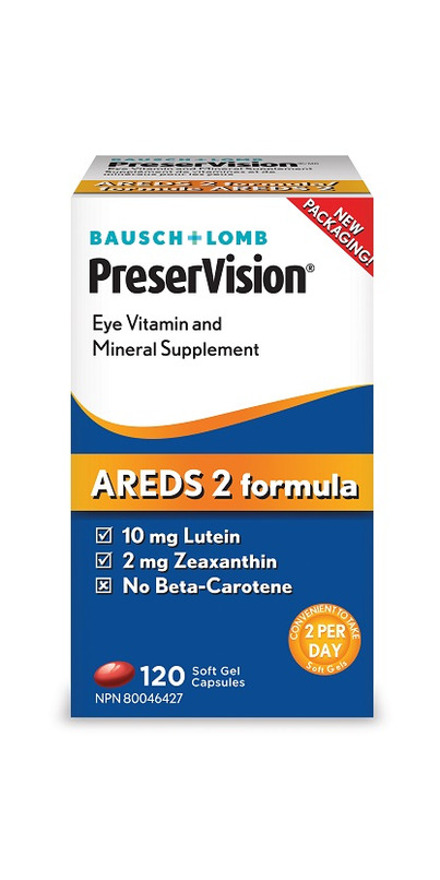 Buy Bausch & Lomb PreserVision AREDS2 Formula at Well.ca | Free ...