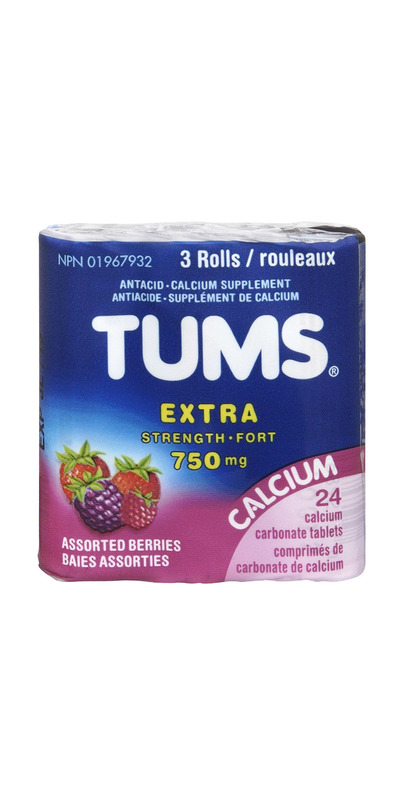 Buy Tums Extra Strength Antacid Calcium Tablets at Well.ca | Free ...