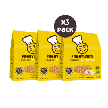 Buy FreeYumm Banana Maple Cookies Bundle from Canada at Well.ca - Free ...