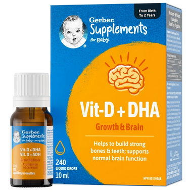 Buy Gerber Vit-D + DHA Liquid Drops at Well.ca | Free Shipping $35+ in ...