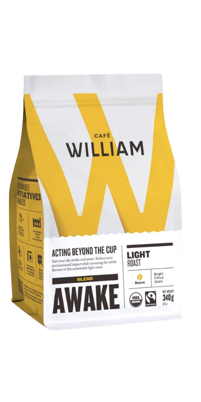Acheter Cafe William Awake Light Roast Coffee Beans à Well.ca ...