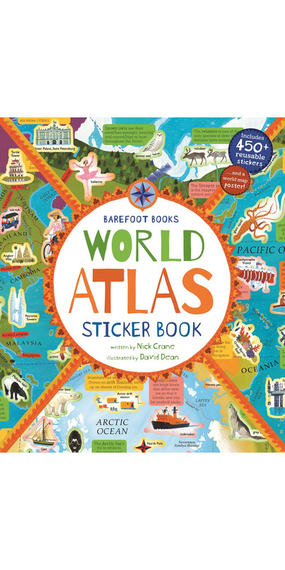 Buy Barefoot Books BFB World Atlas Sticker Book at Well.ca | Free ...