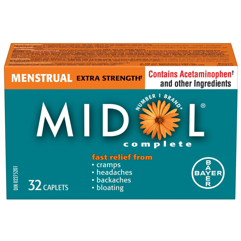 Buy Midol Extra Strength Menstrual Complete Large Bottle at Well.ca ...