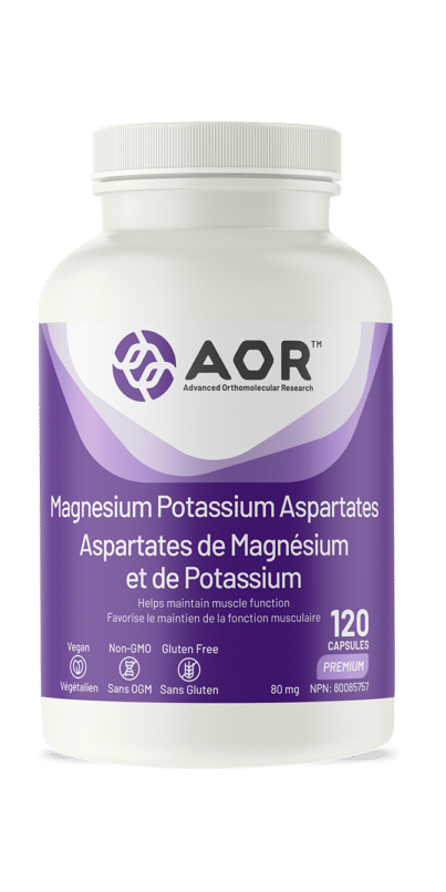 Buy AOR Magnesium Potassium Aspartates at Well.ca | Free Shipping $35 ...