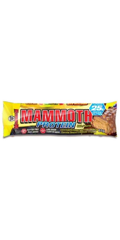 Buy Mammoth Peanut Butter Crunch Protein Bar at Well.ca | Free Shipping ...