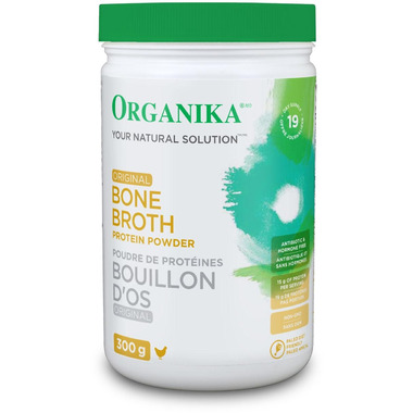 Buy Organika Chicken Bone Broth Protein Powder Original from Canada at ...