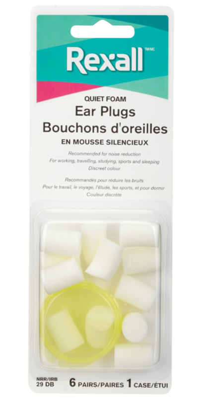 Buy Rexall Quiet Foam Ear Plugs at Well.ca | Free Shipping $35+ in Canada