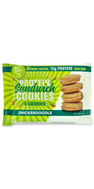 Buy Buff Bake Protein Sandwich Cookies Snickerdoodle Pack of 4 at Well ...