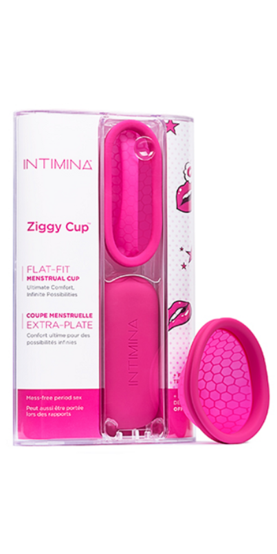Buy INTIMINA Ziggy Cup - Menstrual Cup with Flat-fit Design at Well.ca ...