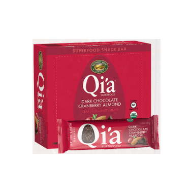 Buy Nature's Path Qi'a Bars Dark Chocolate Cranberry Almond Bar at Well ...