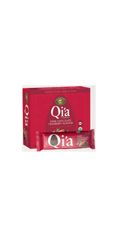 Buy Nature's Path Qi'a Bars Dark Chocolate Cranberry Almond Bar at Well ...