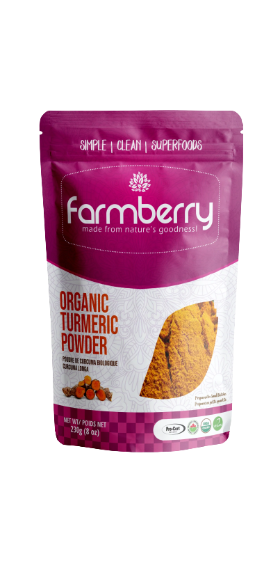 Buy Farmberry Organic Turmeric Powder at Well.ca | Free Shipping $35 ...