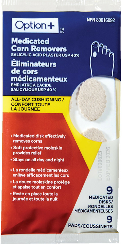 Buy Option+ Medicated Corn Removers at Well.ca | Free Shipping $35+ in ...
