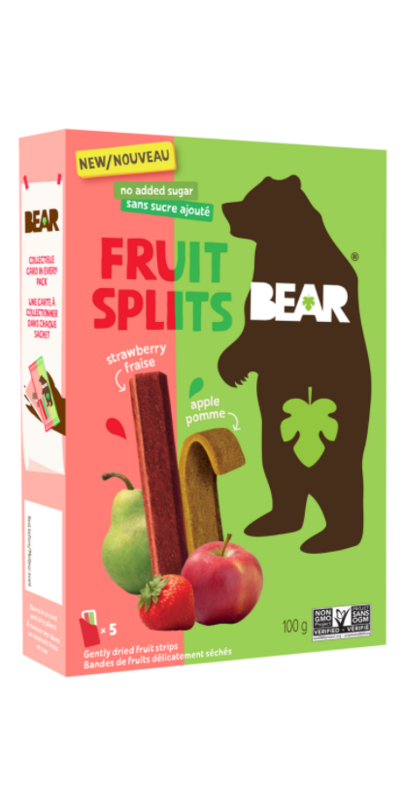Buy BEAR Fruit Splits Strawberry Apple at Well.ca | Free Shipping $35 ...
