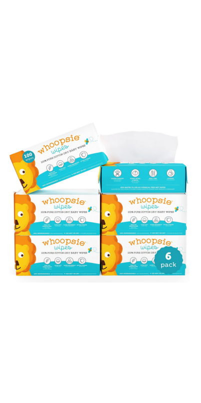 Buy Whoopsie Wipes Pure Cotton Dry Baby Wipes Pack at Well.ca | Free ...