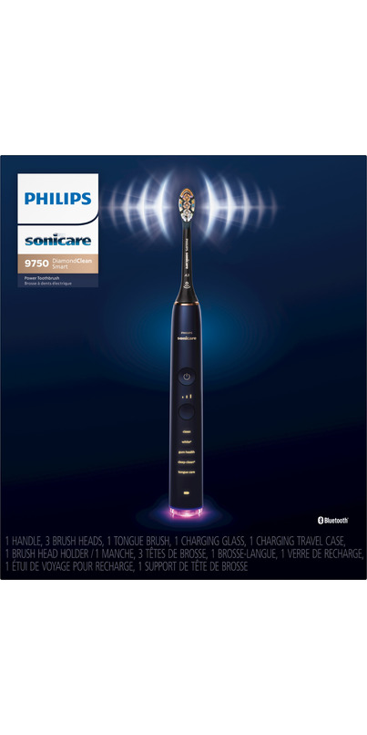 Buy Philips Sonicare Toothbrush DiamondClean Smart 9750 Lunar Blue at ...