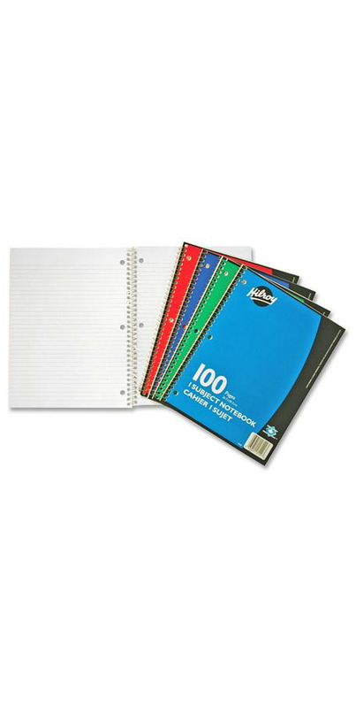 Buy Hilroy 1-Subject Notebook at Well.ca | Free Shipping $35+ in Canada