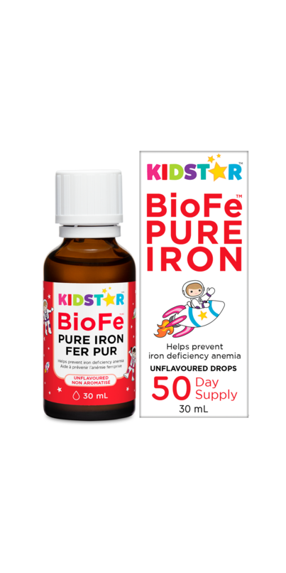 Buy Kidstar Nutrients BioFe Pure Iron Drops Unflavoured Gift at Well.ca ...