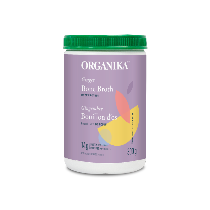 Buy Organika Beef Bone Broth Protein Powder Ginger at Well.ca | Free ...