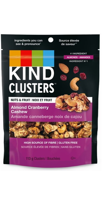 Buy KIND Almond Cashew and Cranberry Clusters at Well.ca | Free ...