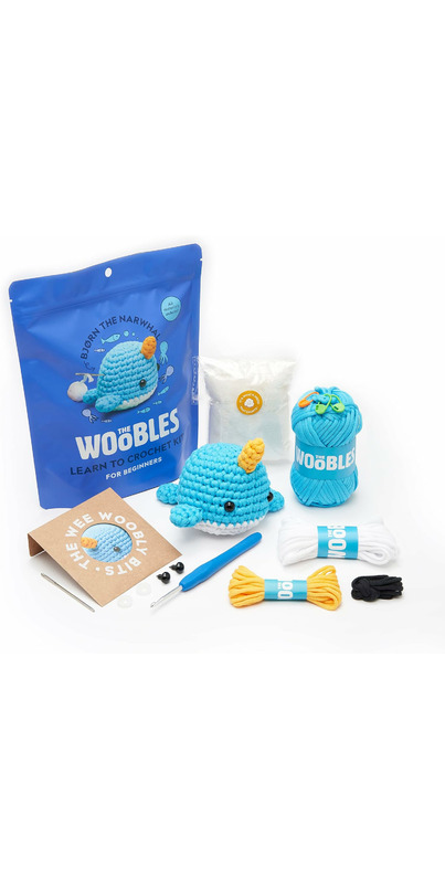 Buy The Woobles Bjorn The Narwhal Crochet Kit at Well.ca | Free ...