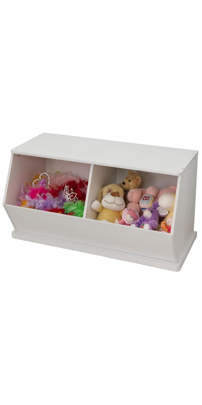 Buy KidKraft Double Storage Unit White at Well.ca | Free Shipping $35 ...