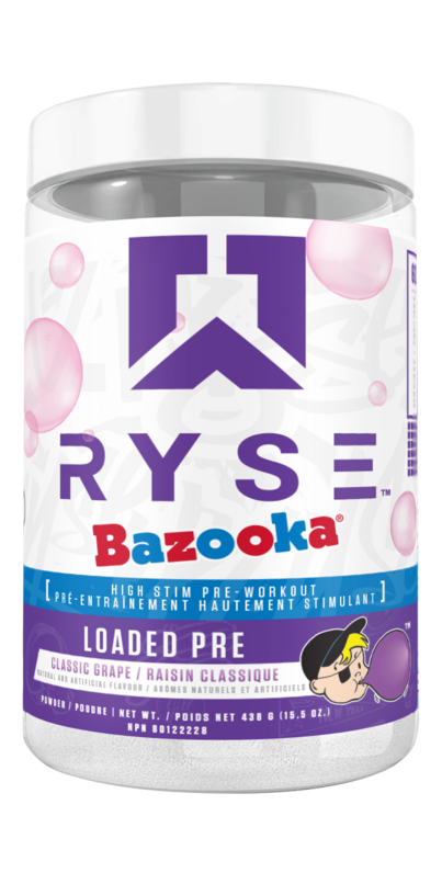 Buy Ryse Loaded Pre-Workout Bazooka Classic Grape at Well.ca | Free ...